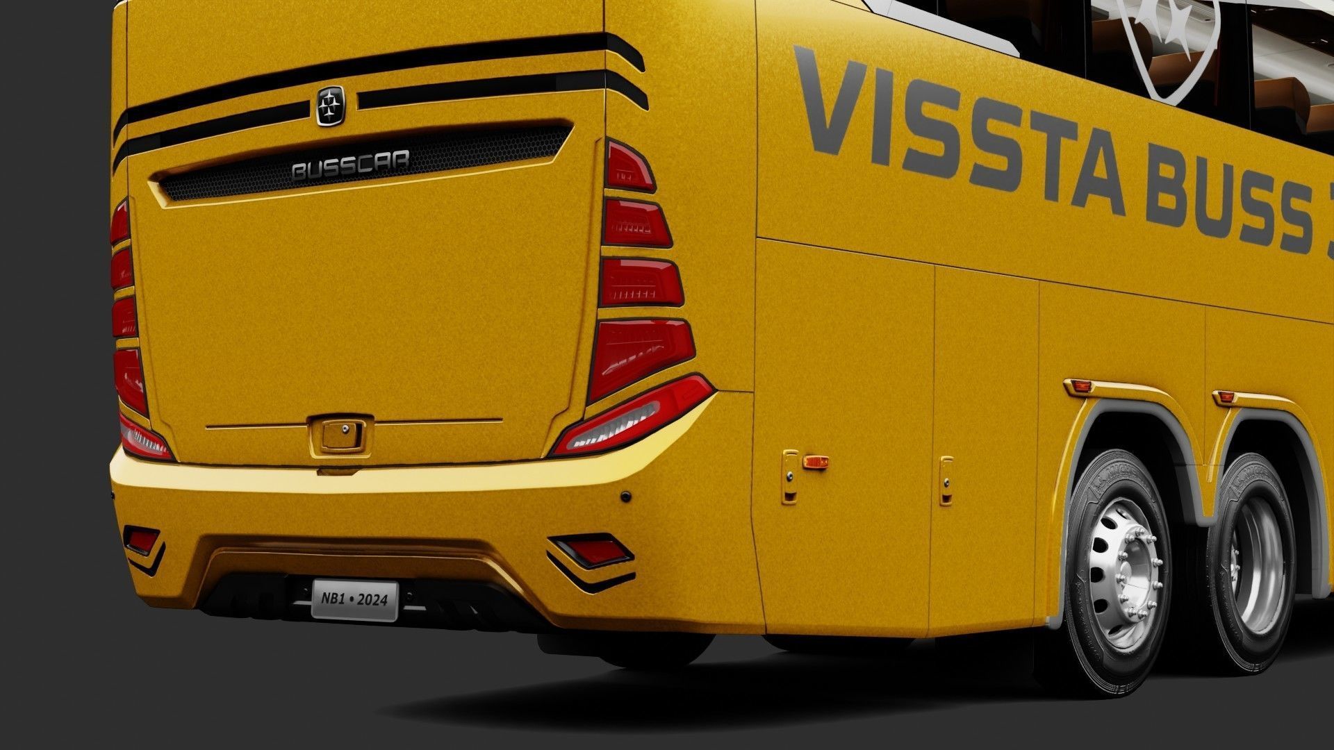 Busscar Vissta Buss 365 NB1 2024 3D model | CGTrader