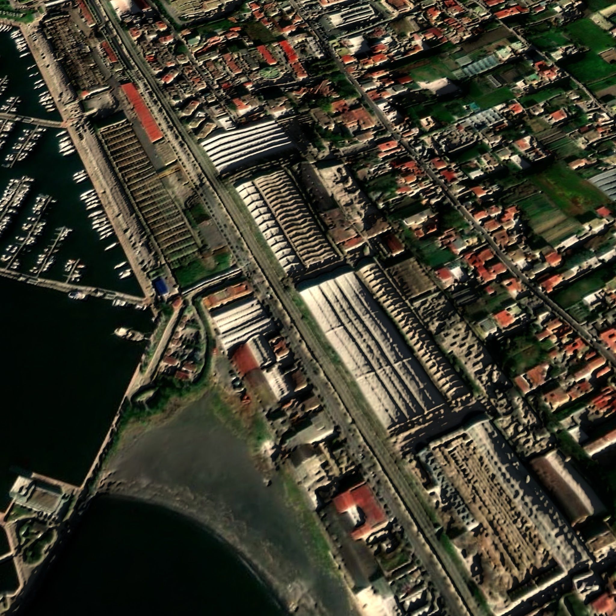 Relief map of Visuvius volcano 3D model | CGTrader