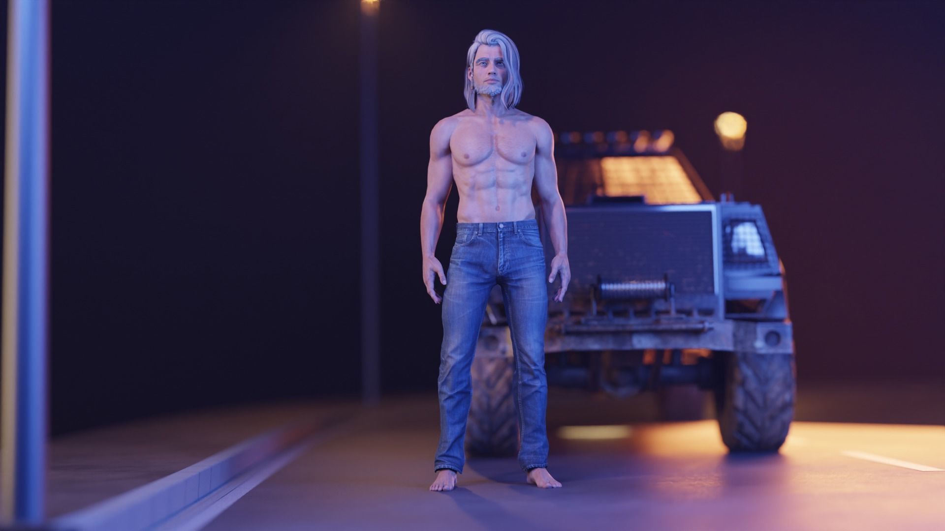 Daven Male Rigged free 3D model animated rigged | CGTrader