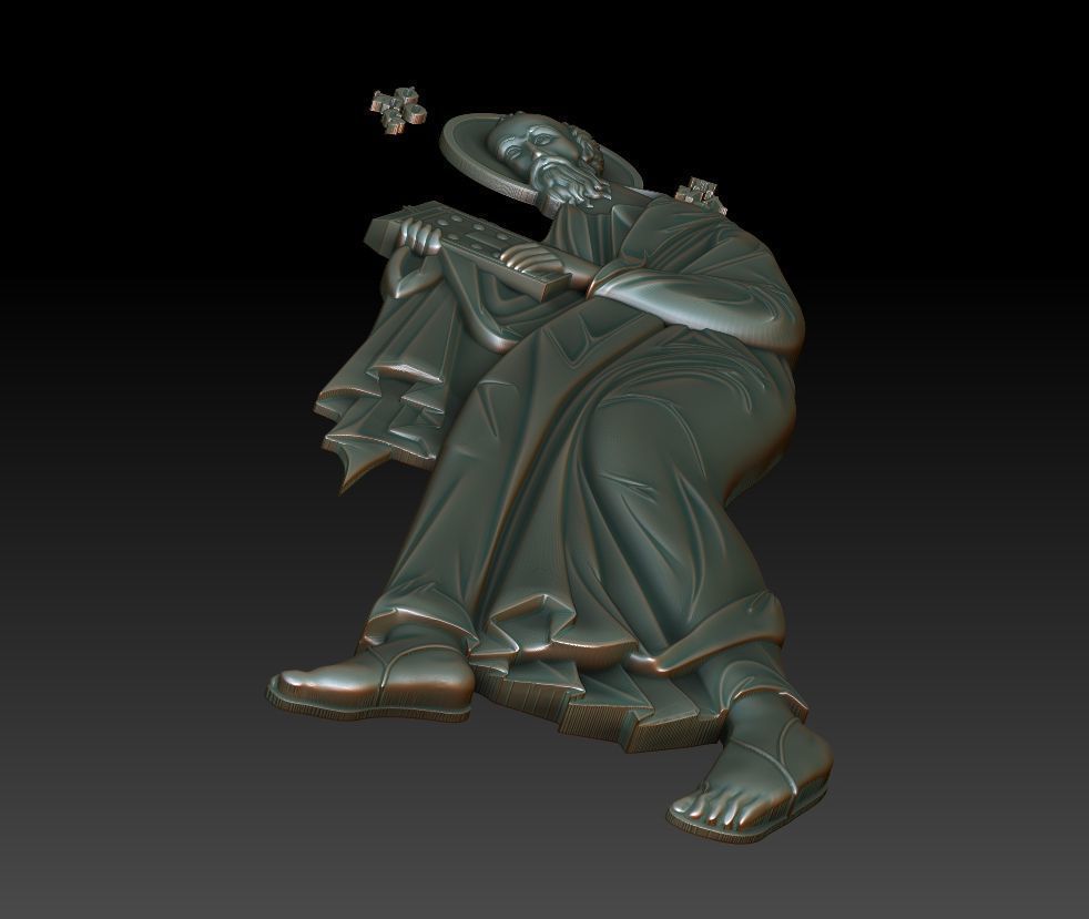 Paul the Apostle v2 3D model | CGTrader