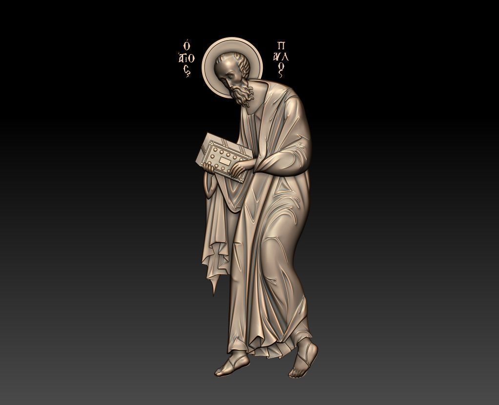 Paul the Apostle v2 3D model | CGTrader