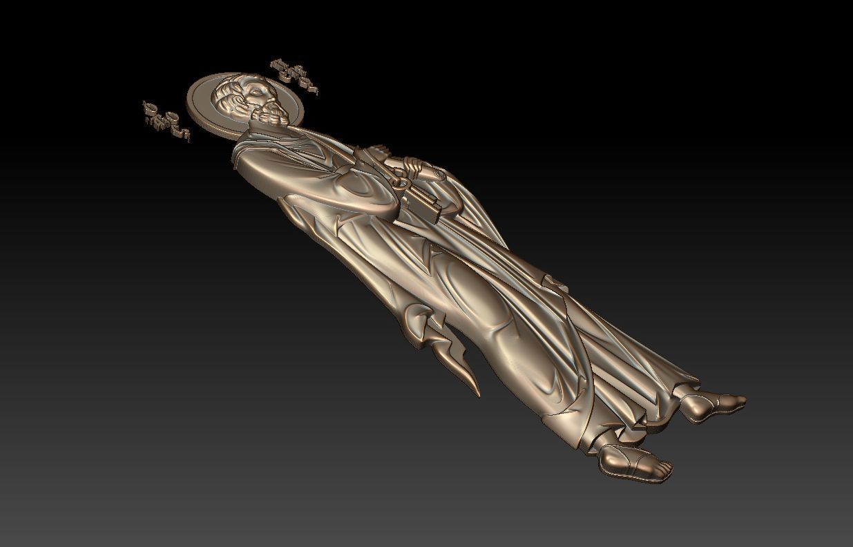 Saint Peter the Apostle v2 3D model | CGTrader