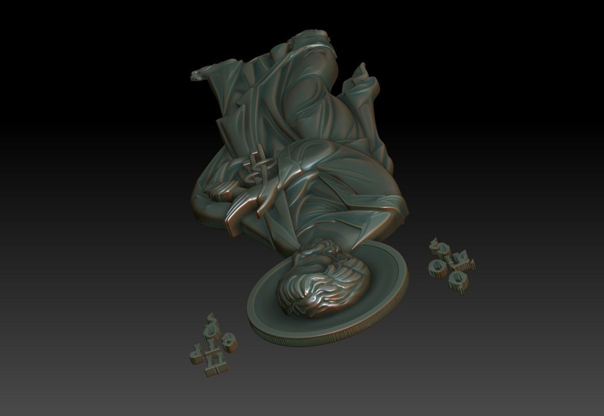 Saint Peter the Apostle v2 3D model | CGTrader