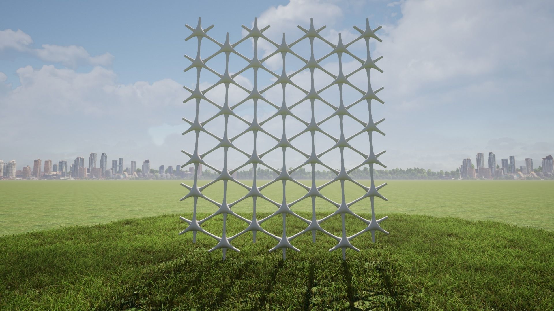 Parametric Pattern Element 01 3D model | CGTrader