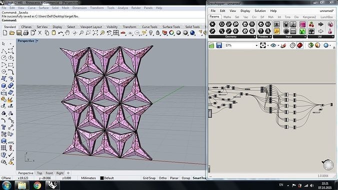 Parametric Pattern Element 02 3D model | CGTrader