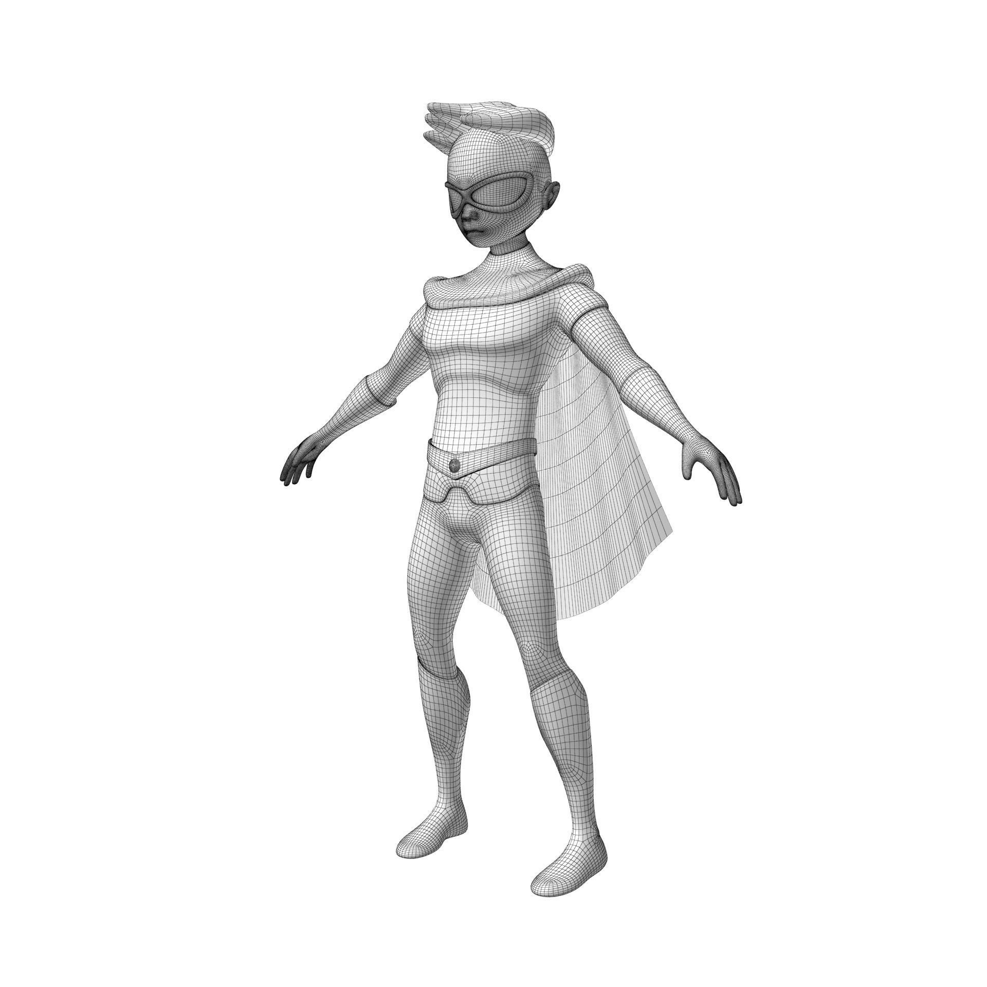 Robin Character Cartoon 3D model | CGTrader