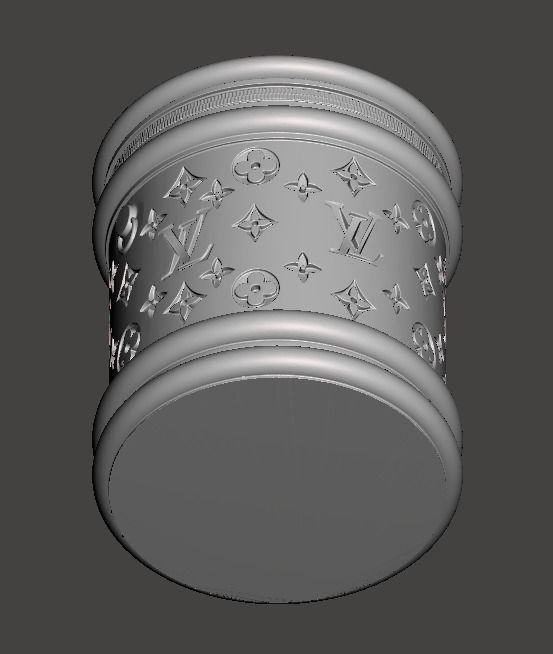 LV CANNE CANDLE MOLD 3D model 3D printable | CGTrader