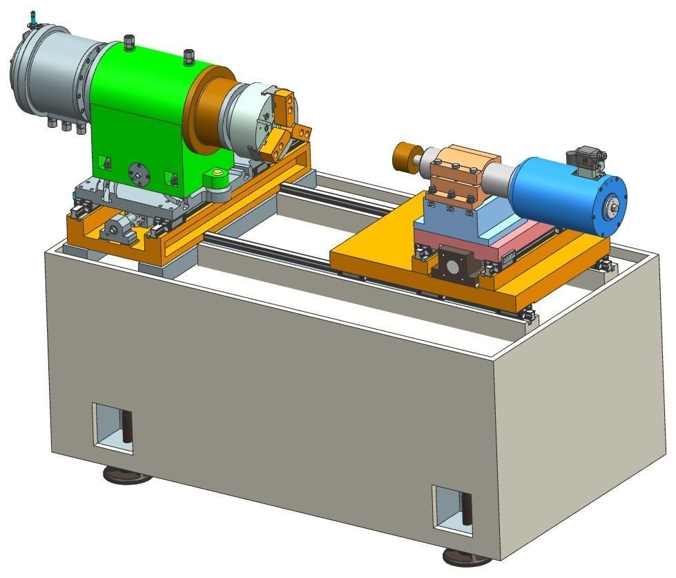 CNC Internal Grinding Machine 3D model | CGTrader