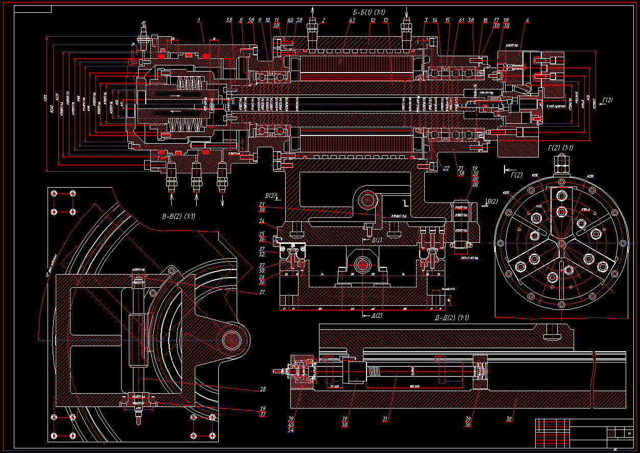 CNC Internal Grinding Machine 3D model | CGTrader