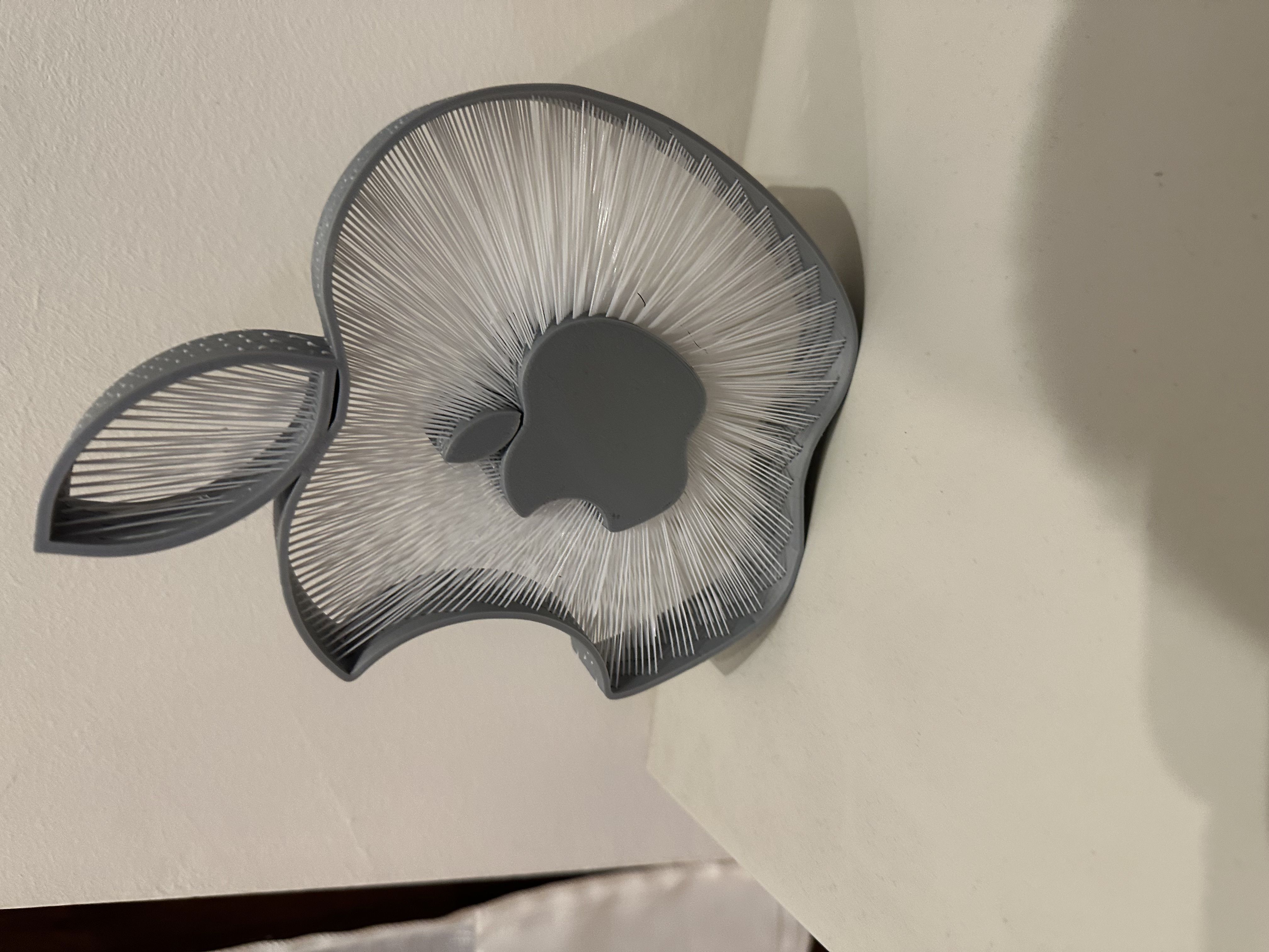 apple string art 3D model 3D printable | CGTrader