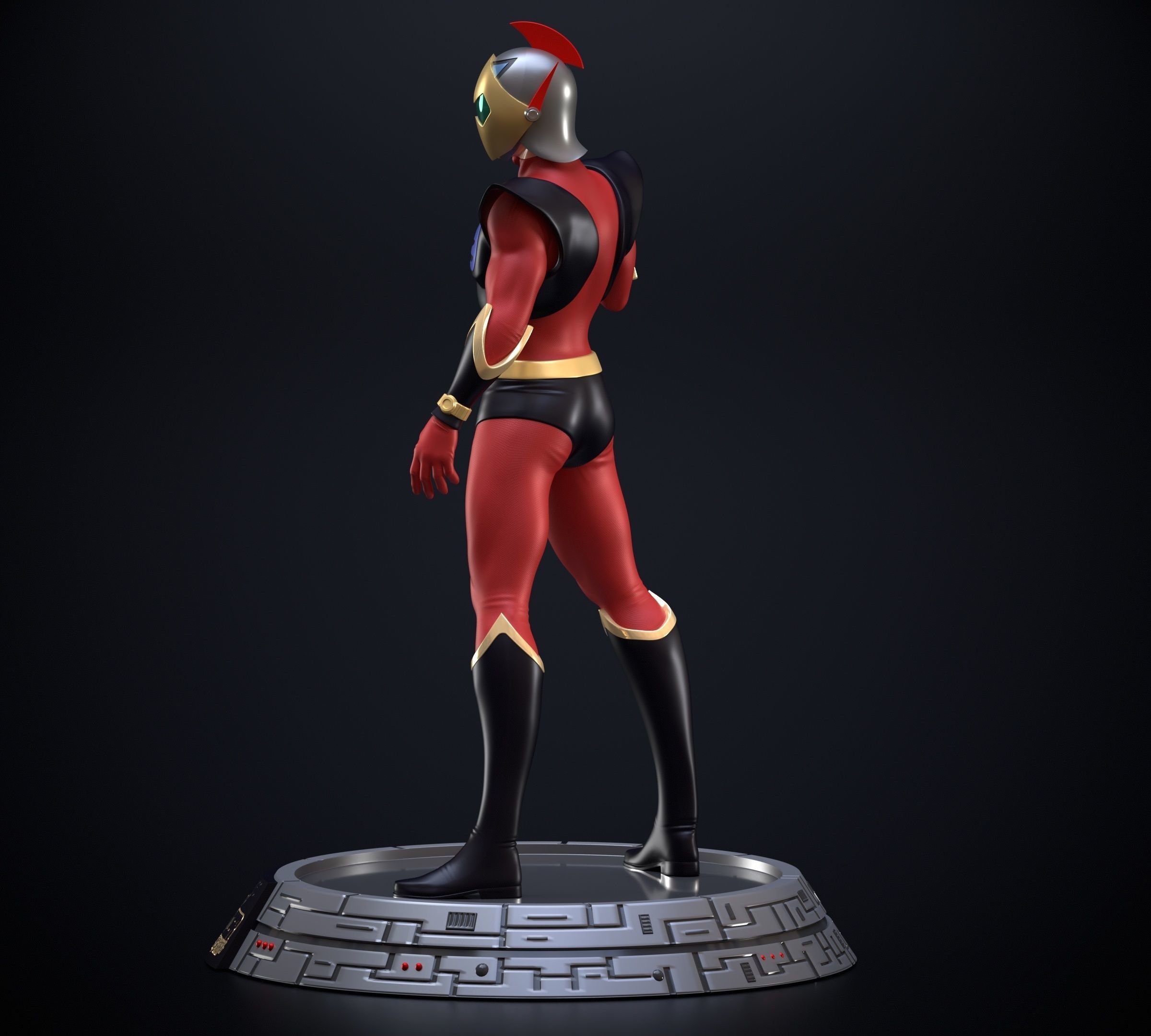 Actarus Duke Fleed V3 3D model 3D printable | CGTrader