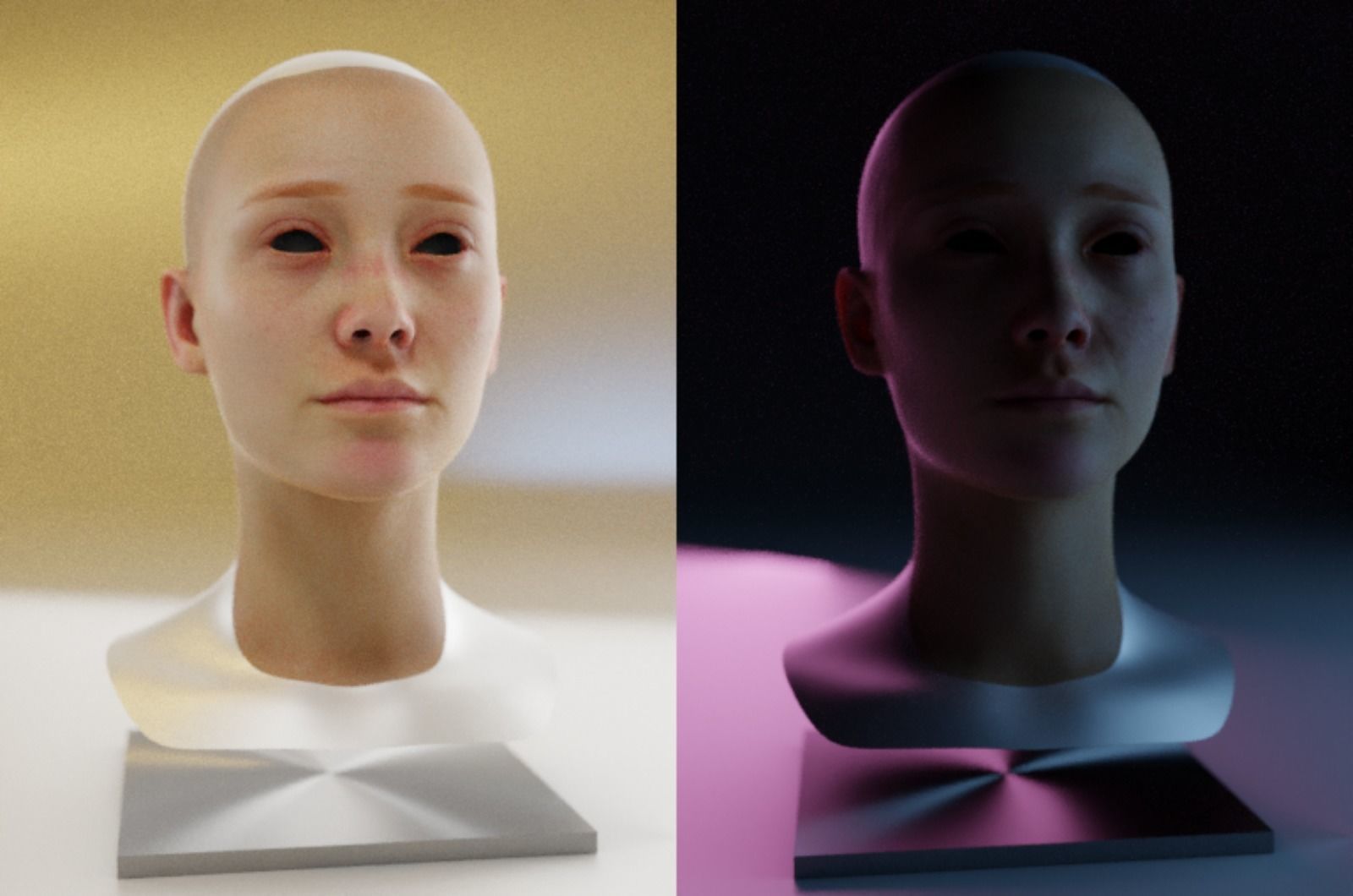 Cortana from halo 3D model rigged | CGTrader