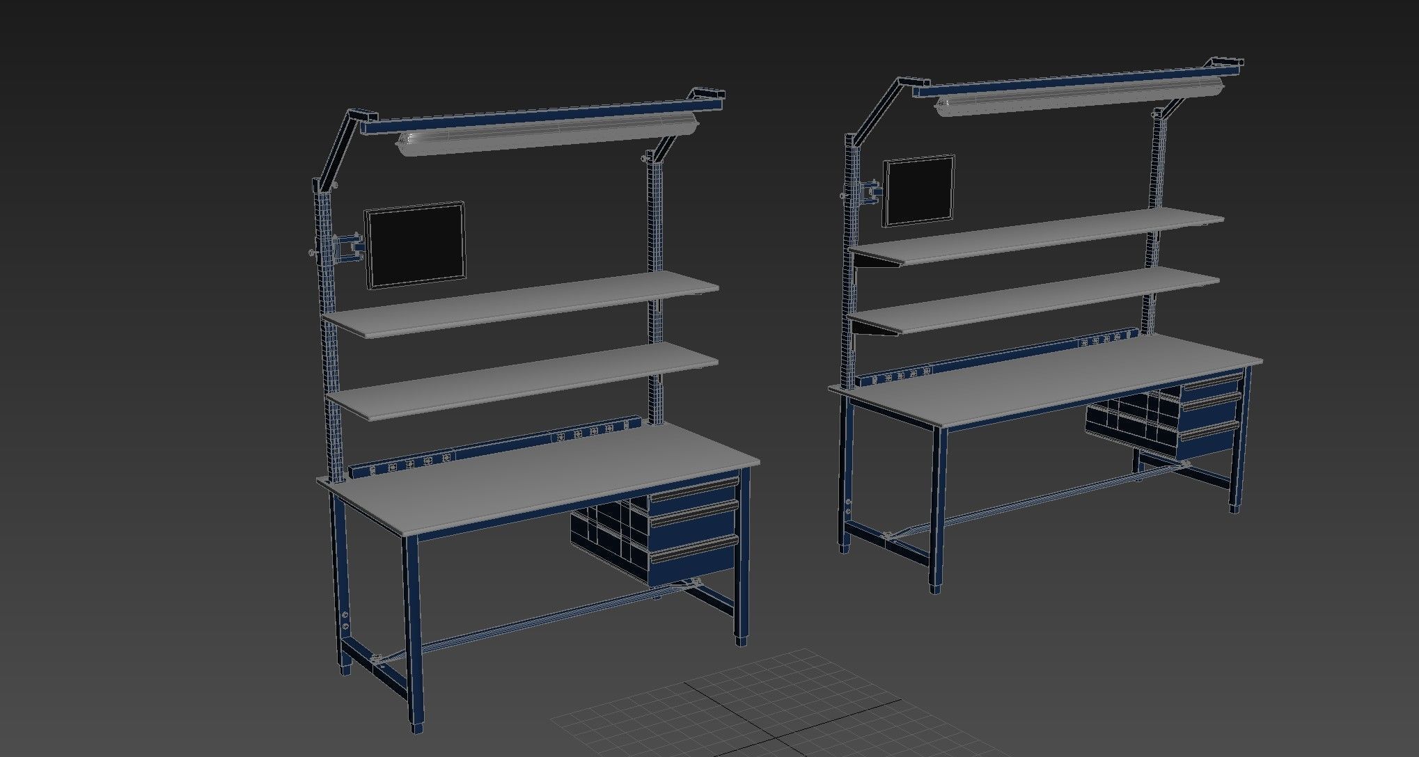 Workbenches 3D model | CGTrader