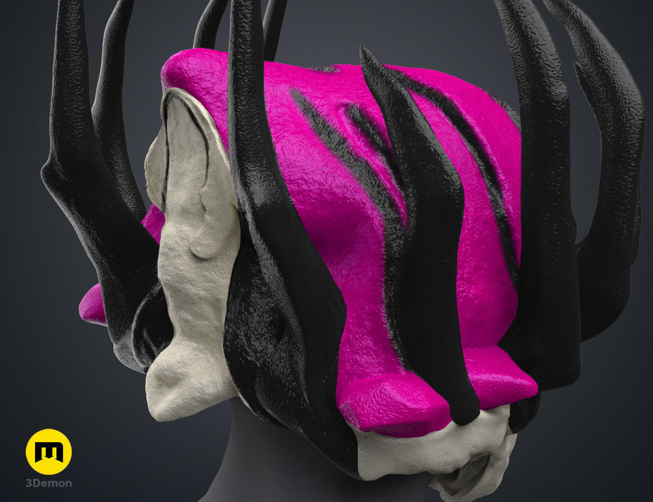Nidus Prion Helmet - Warframe 3D model 3D printable | CGTrader
