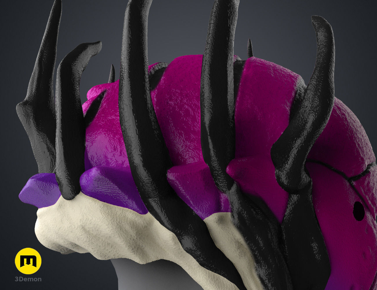 Nidus Prion Helmet - Warframe 3D model 3D printable | CGTrader