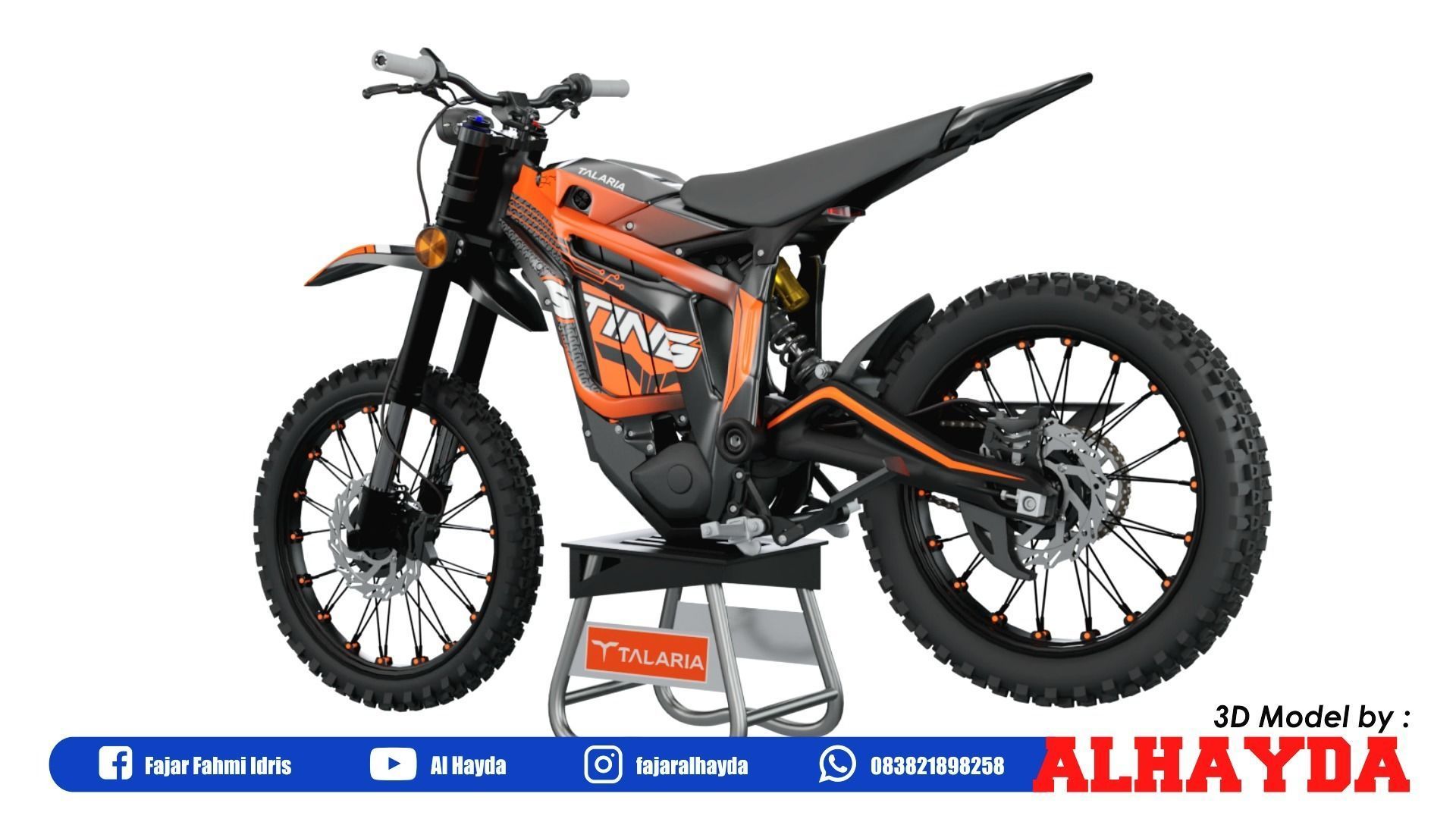 3D model Talaria STING R Electric-bike VR / AR / low-poly | CGTrader