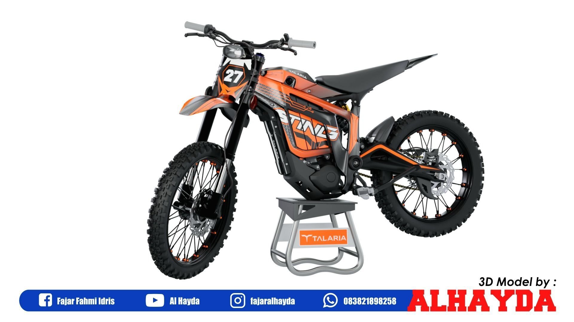 3D model Talaria STING R Electric-bike VR / AR / low-poly | CGTrader