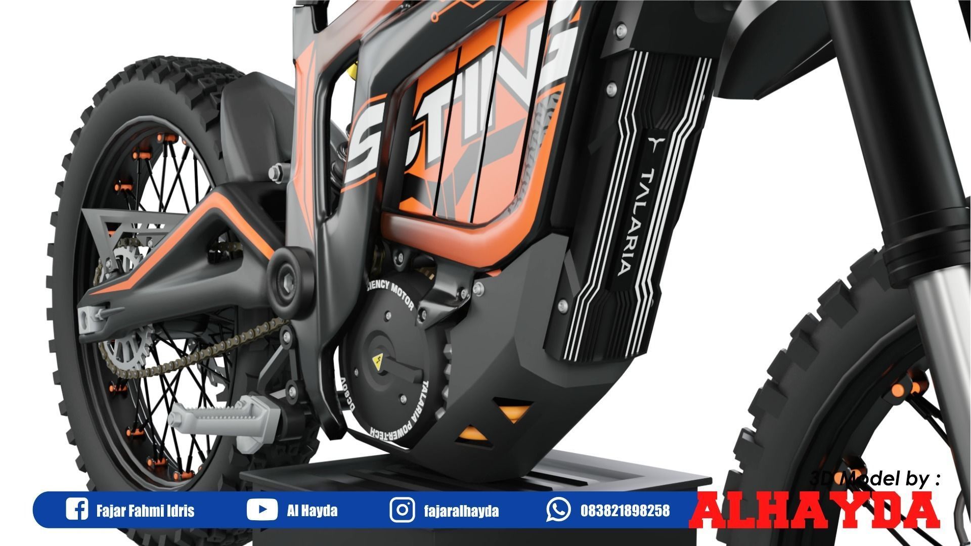 3D model Talaria STING R Electric-bike VR / AR / low-poly | CGTrader