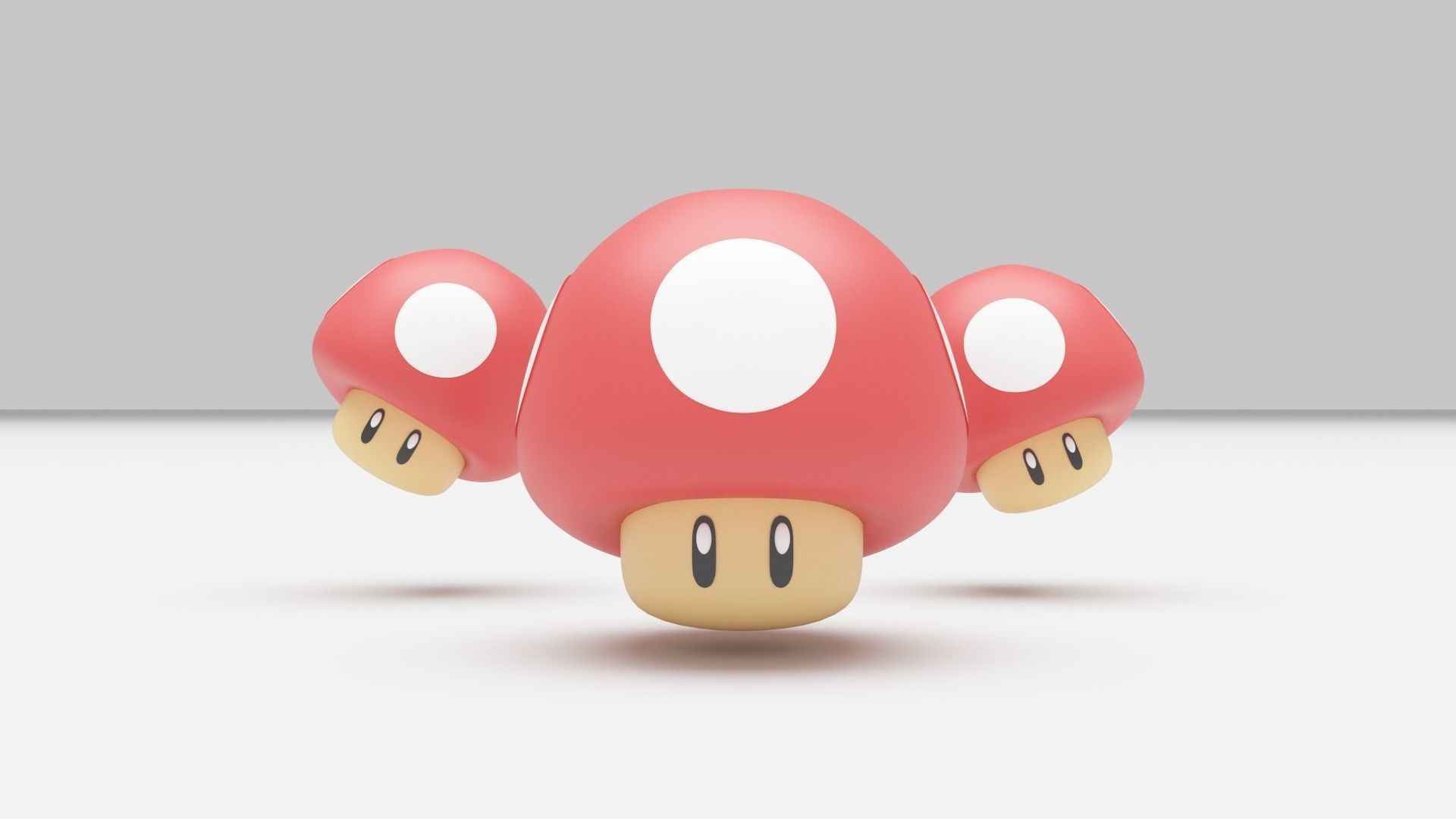 Super Mushroom - Super Mario Bros 3D model | CGTrader