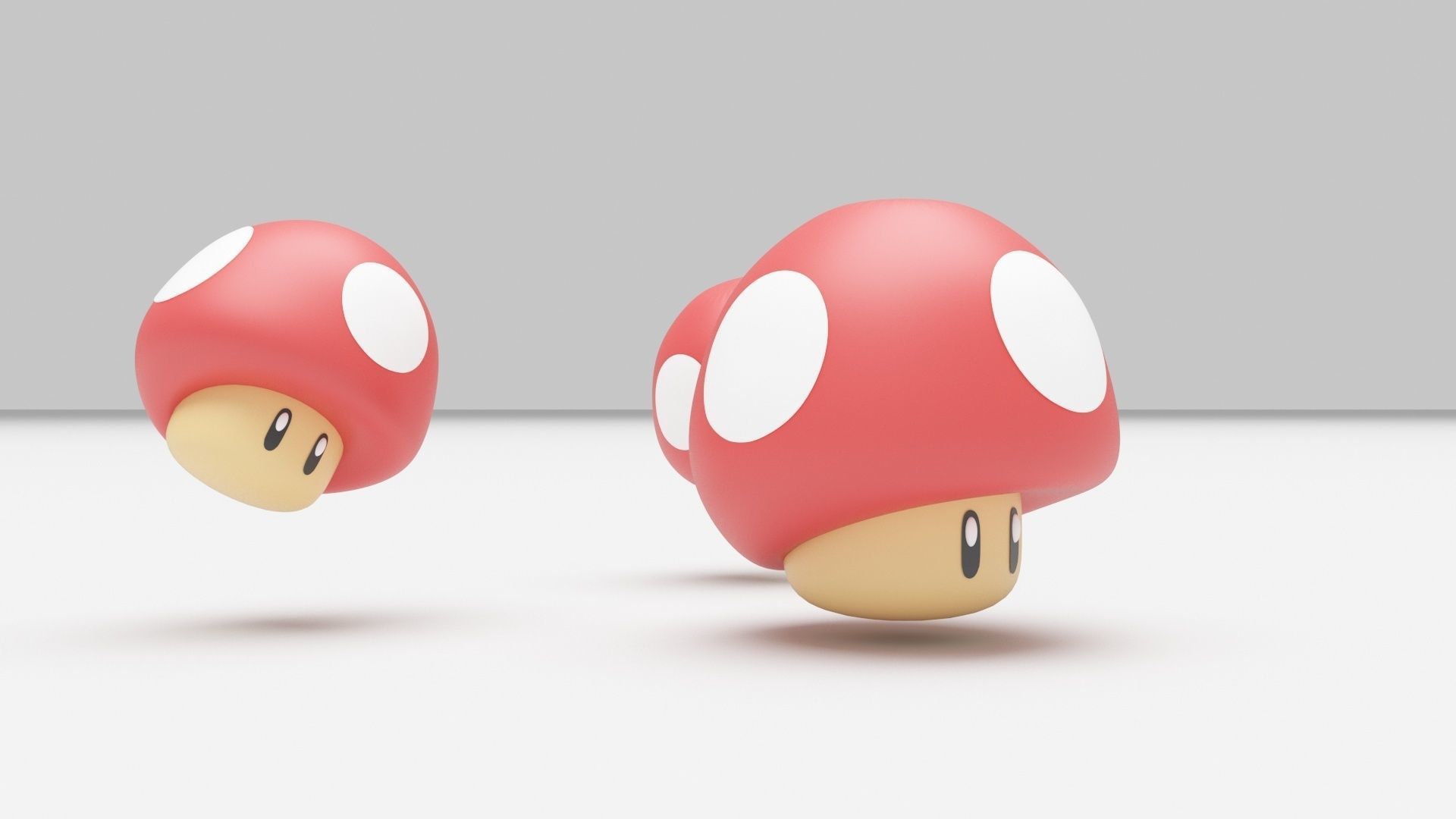 Super Mushroom - Super Mario Bros 3D model | CGTrader