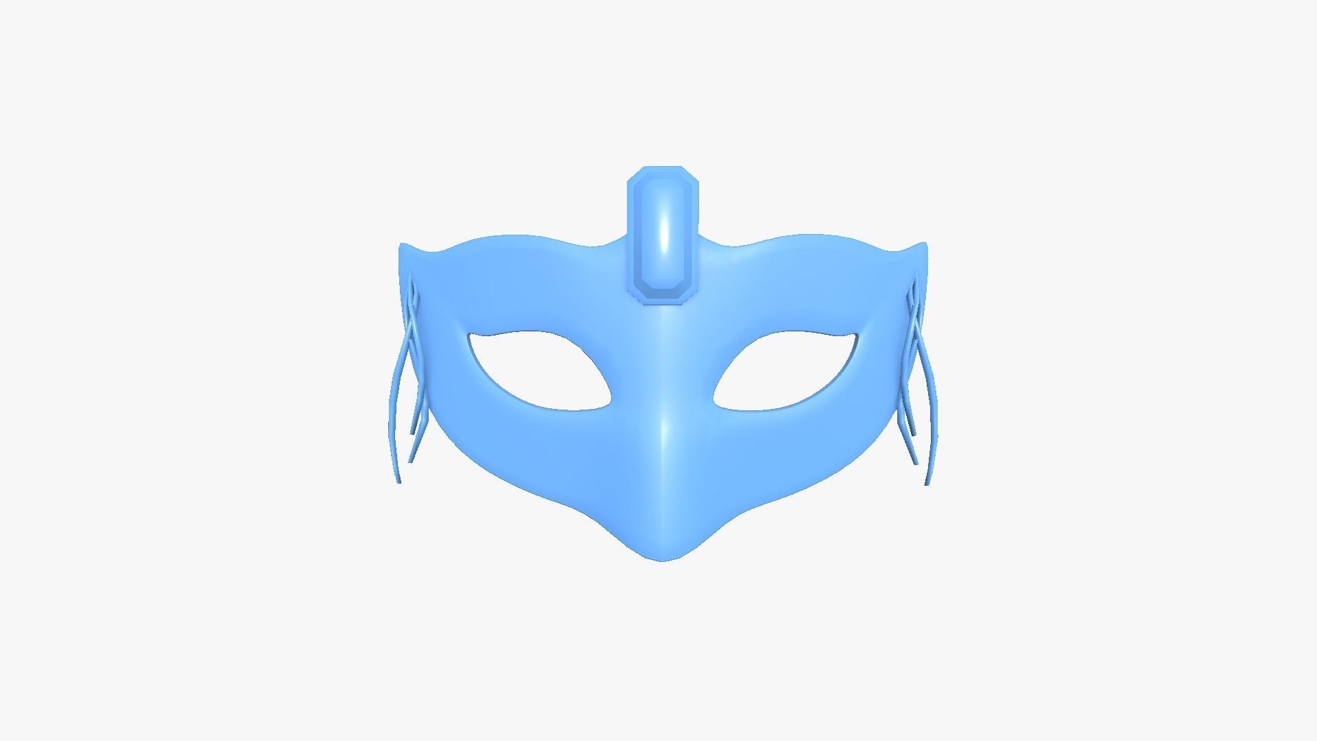 3D model Carnival Mask E04 Colored - Costume Character Design VR / AR ...
