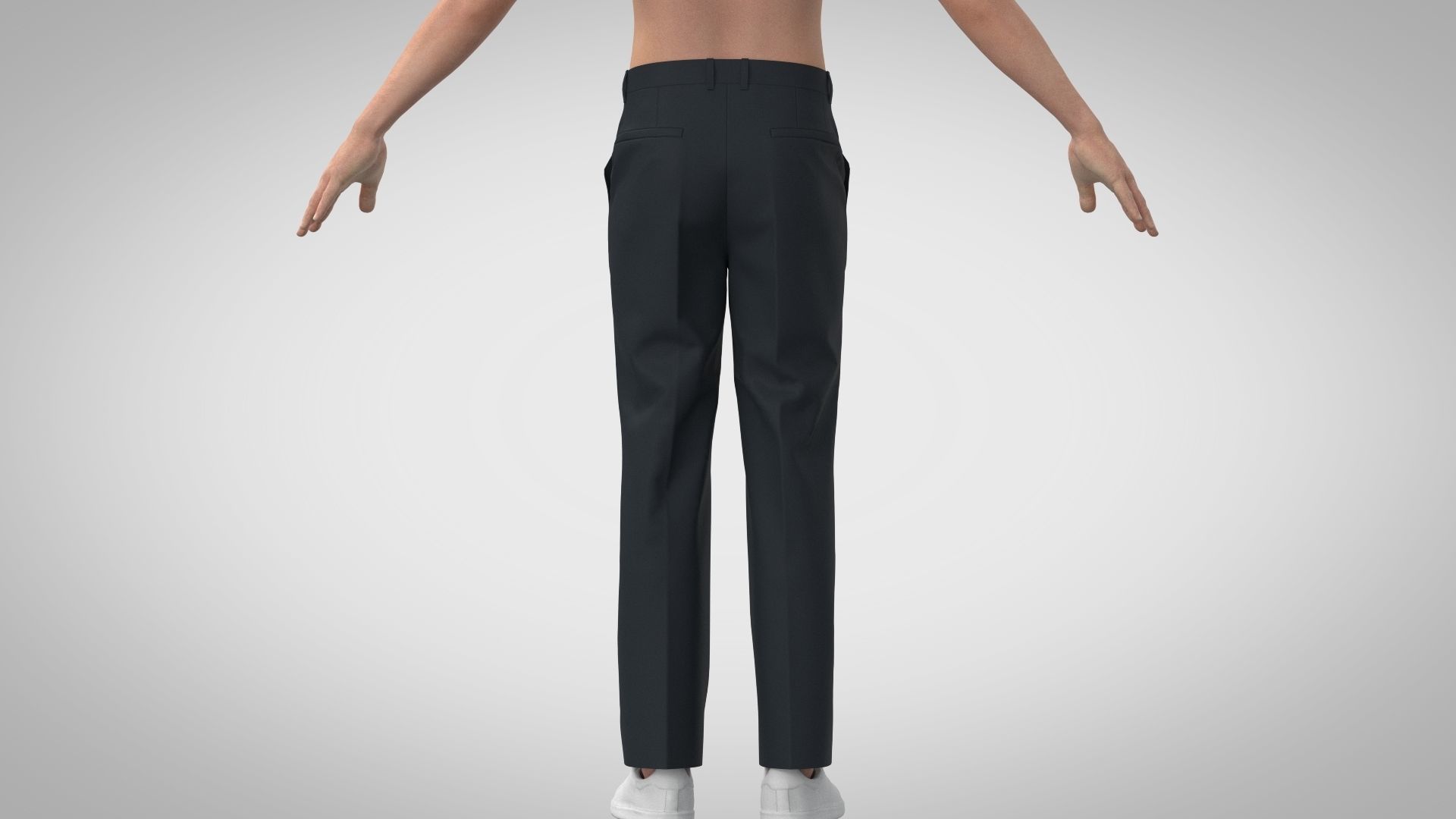 Men Dress Pants 3D model | CGTrader