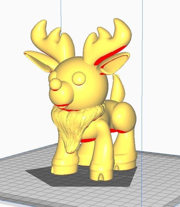 RENO PARA NAVIDAD 3D model 3D printable | CGTrader