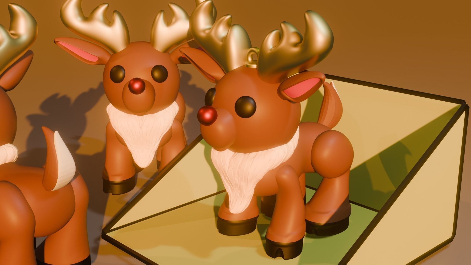 RENO PARA NAVIDAD 3D model 3D printable | CGTrader