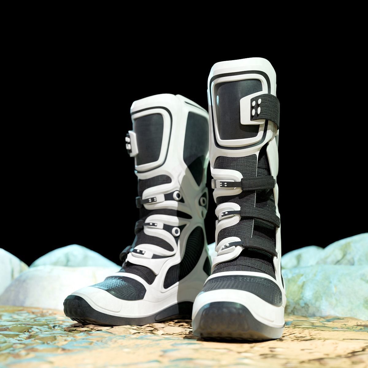 Extreme Boots 3D model | CGTrader