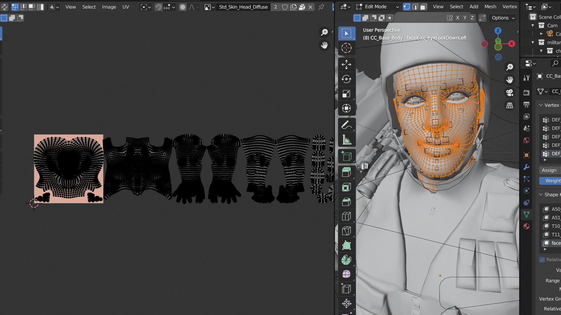Dynamic Low-Poly Rigged Soldier Model - Military 3D Asset free VR / AR ...
