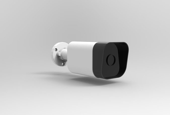 CCTV Bullet Camera 3D model | CGTrader