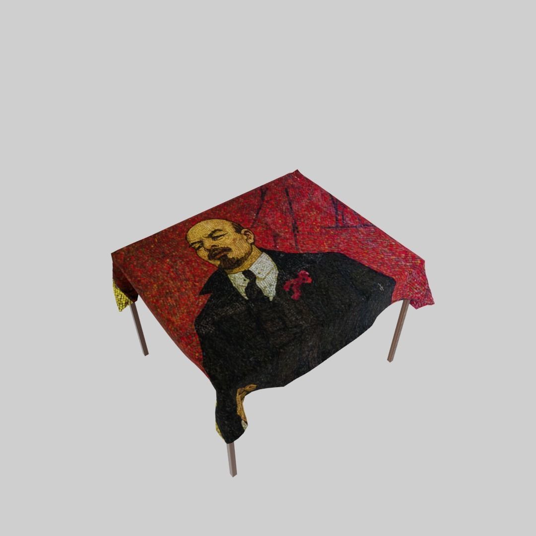 3D model Vladimir Lenin table VR / AR / low-poly | CGTrader