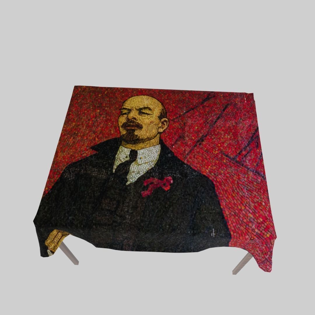 3D model Vladimir Lenin table VR / AR / low-poly | CGTrader