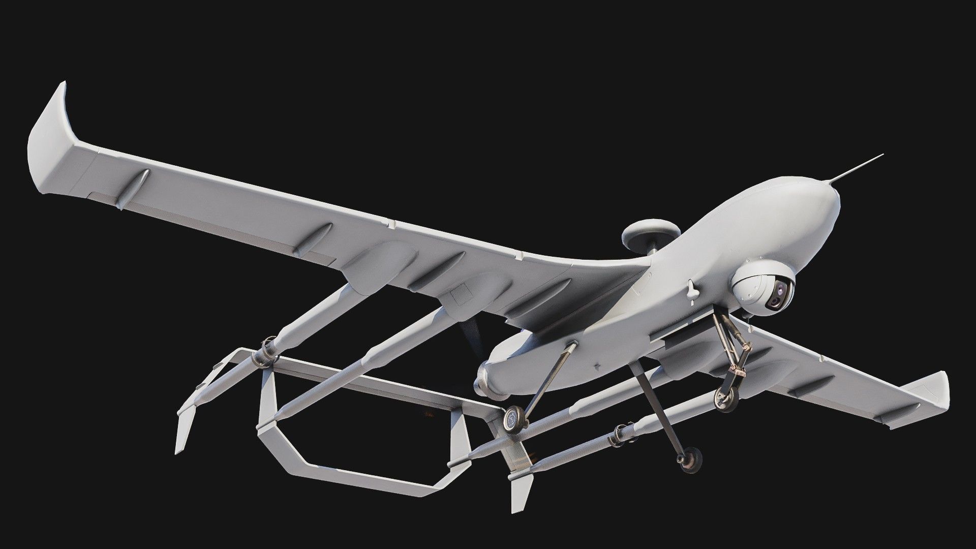 3D model Military Spy UAV VR / AR / low-poly | CGTrader