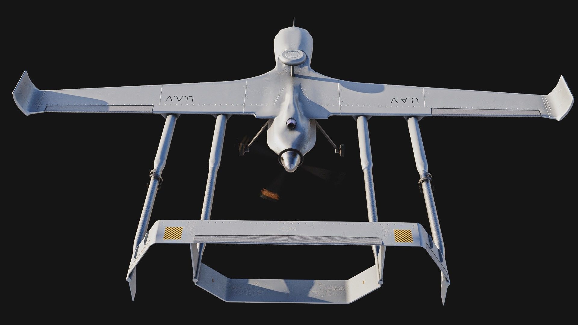 3D model Military Spy UAV VR / AR / low-poly | CGTrader