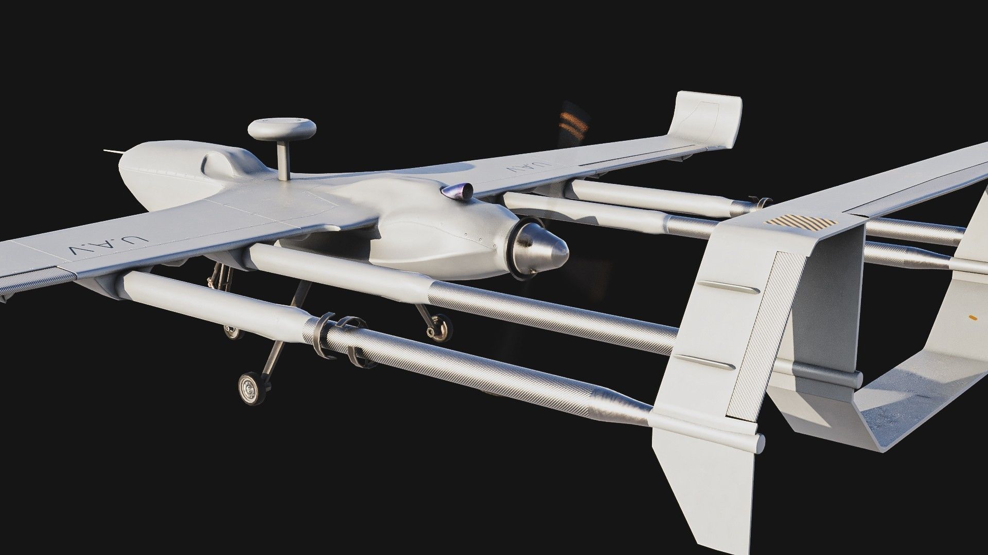 3D model Military Spy UAV VR / AR / low-poly | CGTrader