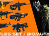 Sci-Fi Rifles Set Kitbash and Biomutant 3D model | CGTrader