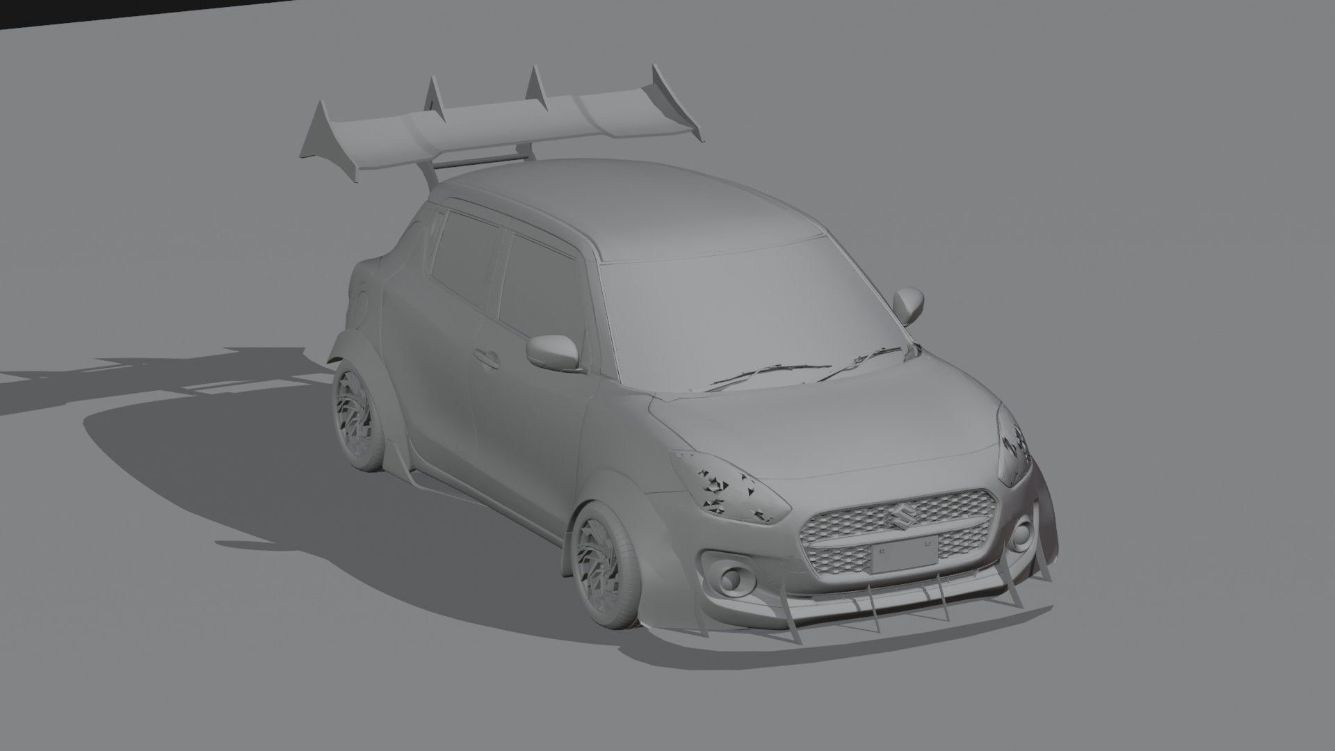 maruti swift free VR / AR / low-poly 3D model rigged | CGTrader