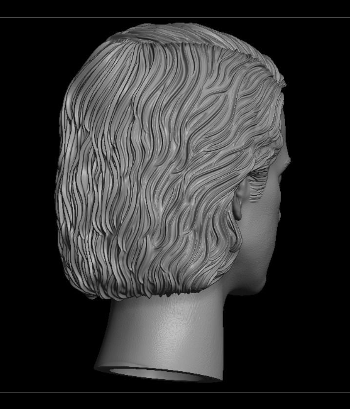 Anakin Skywalker Revenge of the Sith headsculpt 3D model 3D printable ...