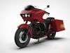 Cruiser Batwing Motorcycle 3D Model 3D model | CGTrader