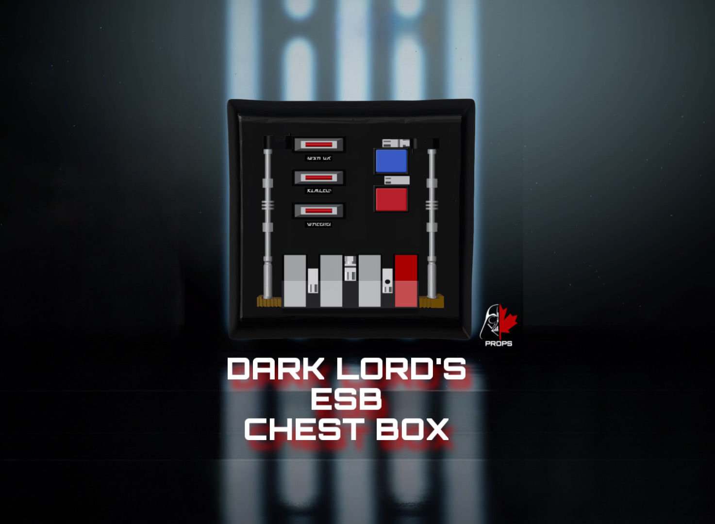 Dark Lord ESB Chest Box 3D model 3D printable | CGTrader