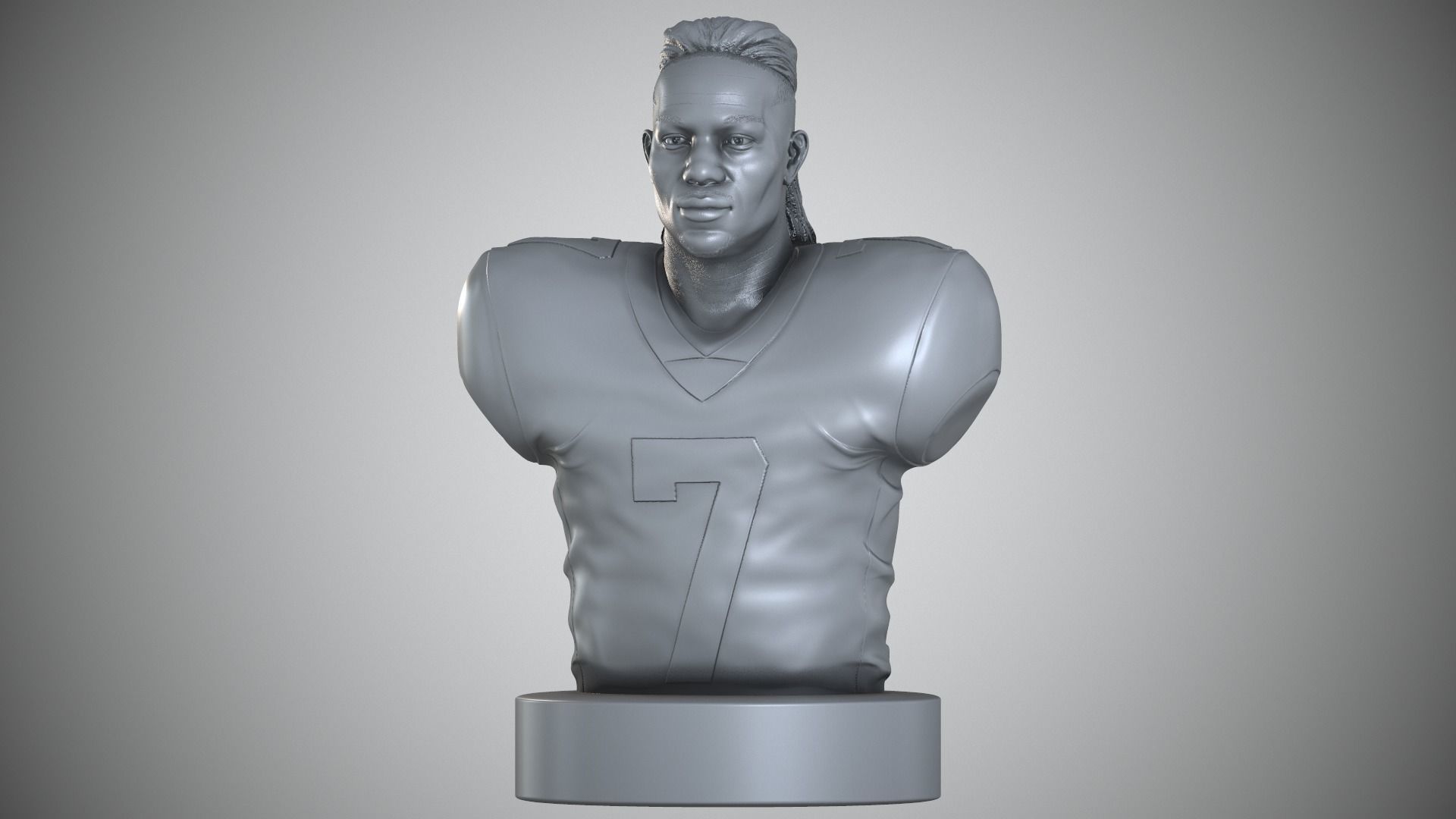 Bijan Robinson 3D model 3D printable | CGTrader