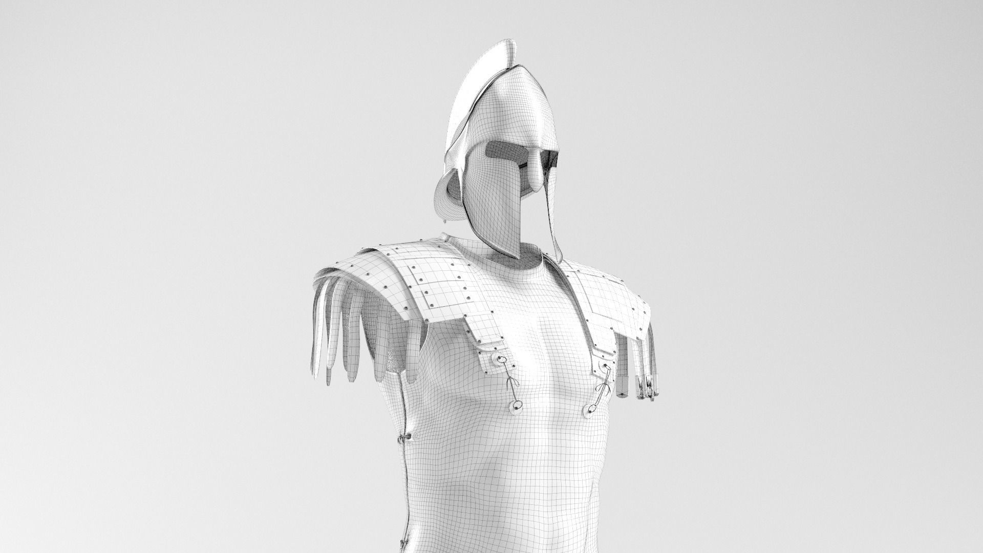 3D model Spartan Warrior Suit 3D Model Set VR / AR / low-poly | CGTrader