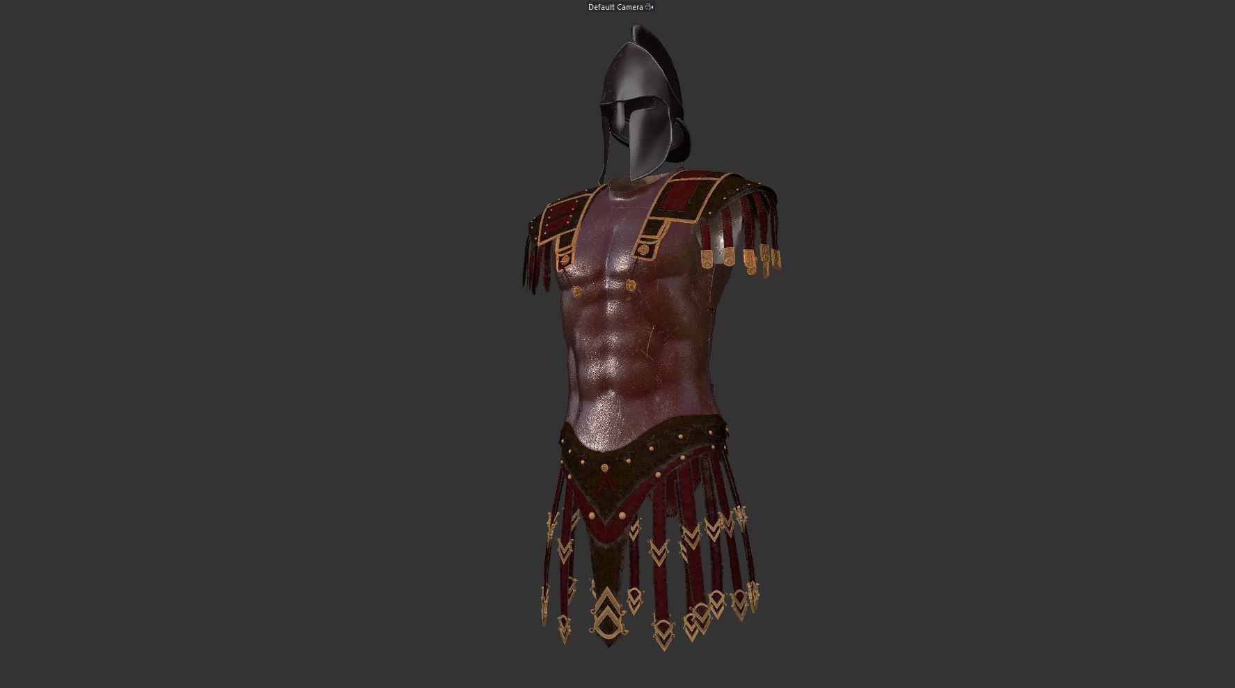 3D model Spartan Warrior Suit 3D Model Set VR / AR / low-poly | CGTrader