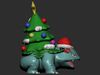 Pokemon - Venusaur Christmas 3D model 3D printable | CGTrader