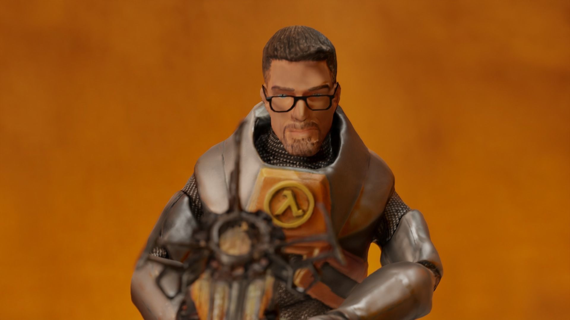 3D model Mondo Gordon Freeman Figurine Action Figure VR / AR / low-poly ...