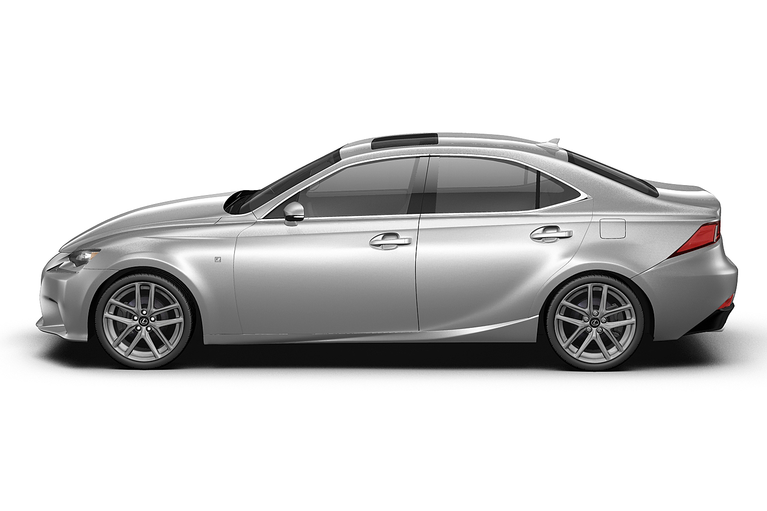 2014 Lexus IS350 3D model | CGTrader