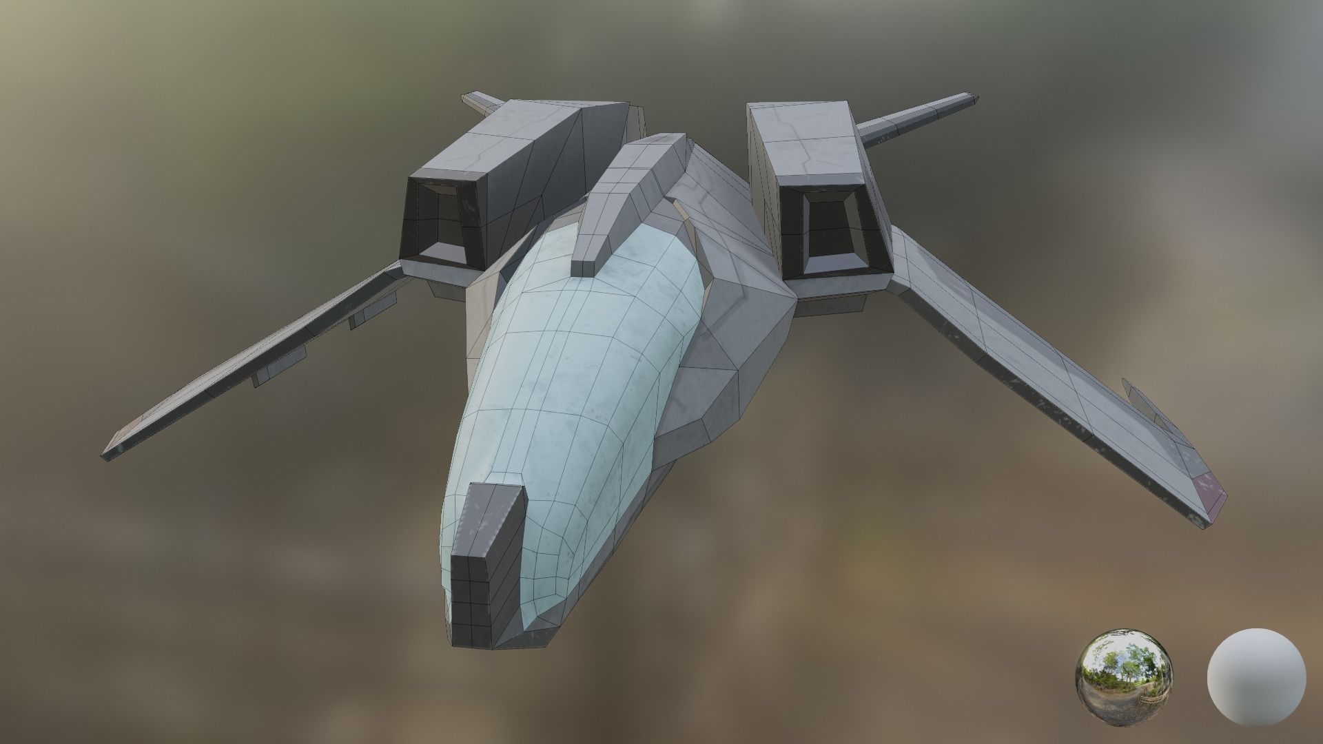 Mustang Alpha 3D model | CGTrader