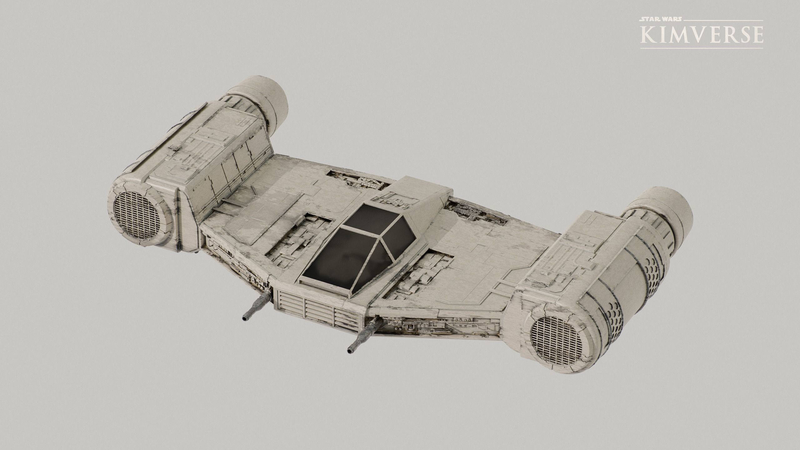 Archer-class Starfighter - Star Wars Kimverse 3D model | CGTrader