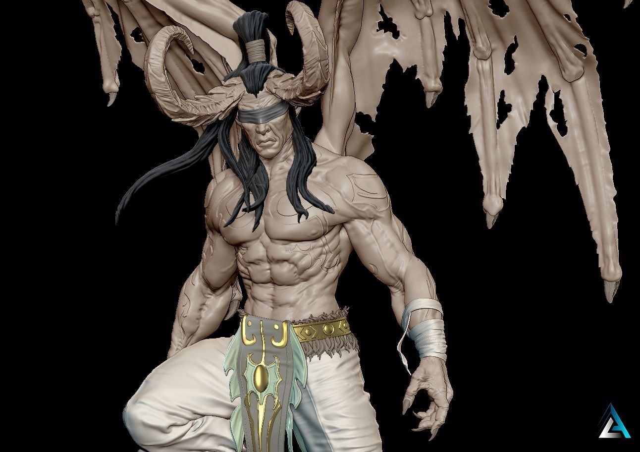 World of Warcraft Illidan Best quality 3D print 3D model 3D printable ...